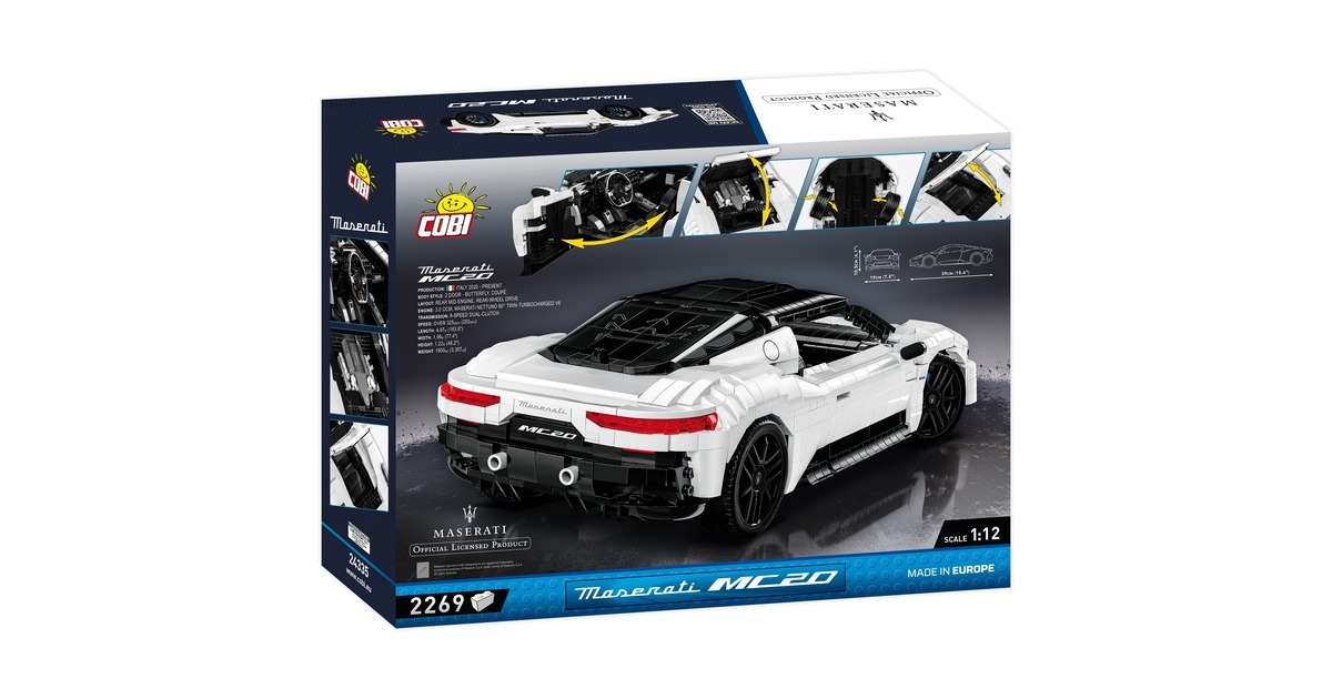 COBI Maserati MC20, Konstruktionsspielzeug