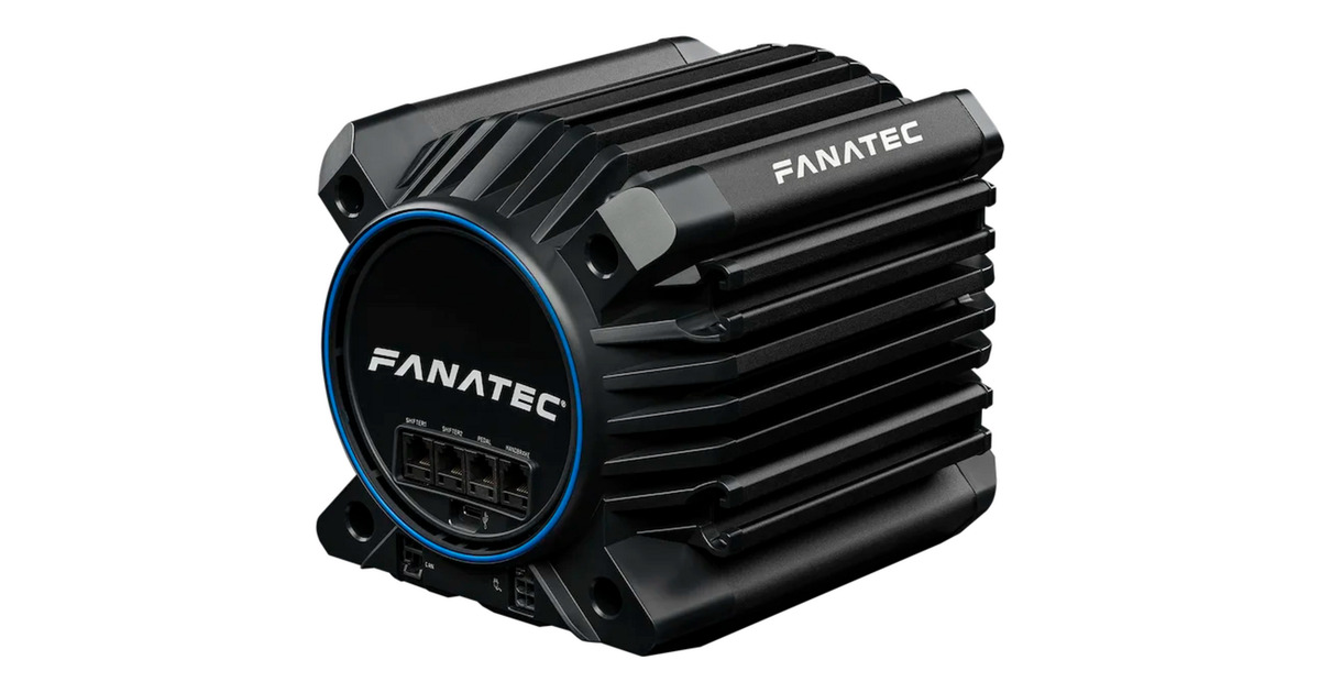 Fanatec Fanatec ClubSport DD+, Lenkradbasis schwarz, für PC & PlayStation