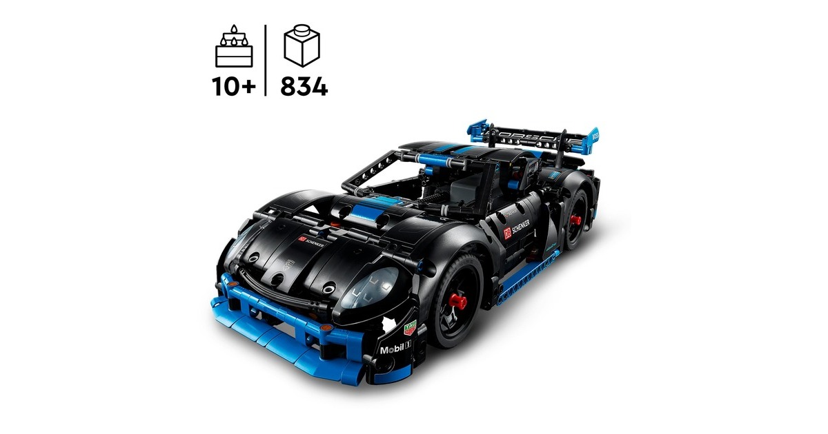LEGO 42176 Technic Porsche GT4 e-Performance Rennwagen ...