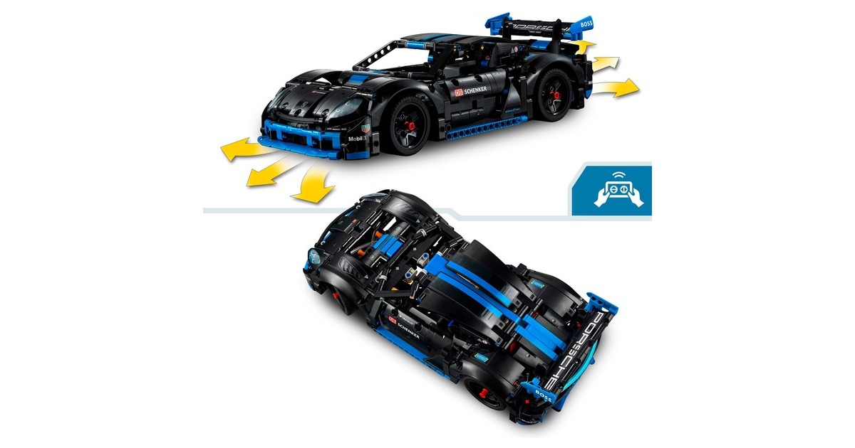 LEGO 42176 Technic Porsche GT4 e-Performance Rennwagen ...