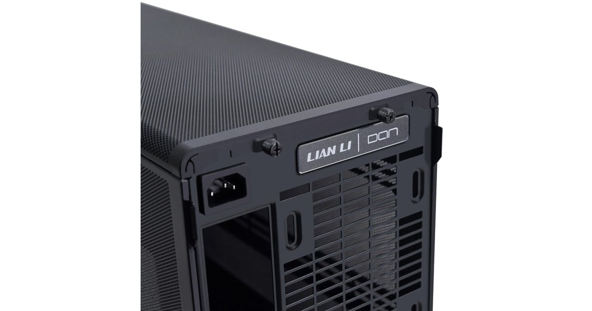 Lian Li DAN Cases A3 , Tower-Gehäuse schwarz