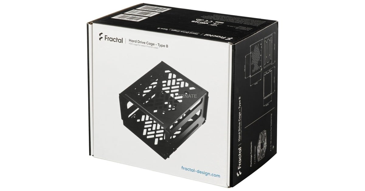Fractal Design HDD Cage Kit Typ B, Einbaurahmen schwarz