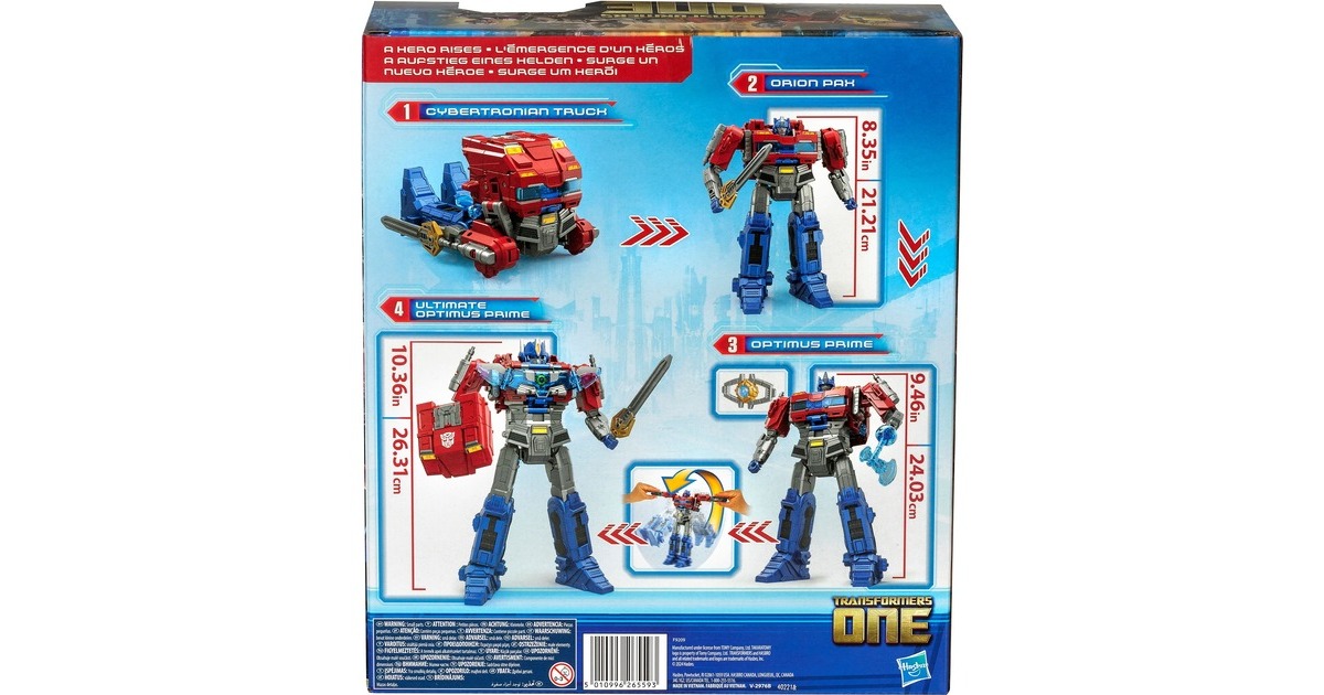 Hasbro Transformers MV8 Power Flip Admiral, Spielfigur