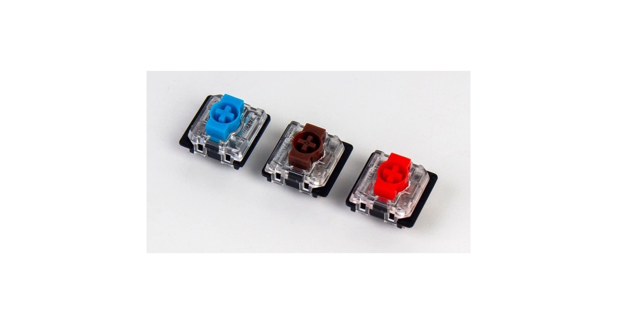 Keychron Gateron Low Profile Mechanical Red Switch-Set, Tastenschalter ...