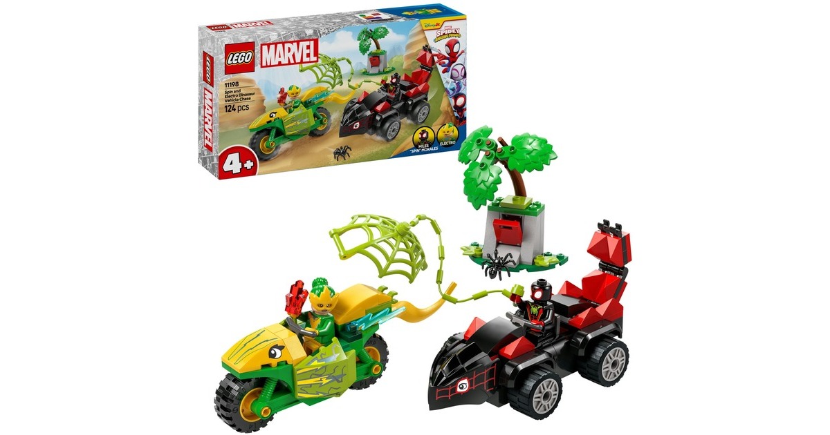 LEGO 11198 Marvel Spidey und seine Super-Freunde Actionspaß mit Spin ...