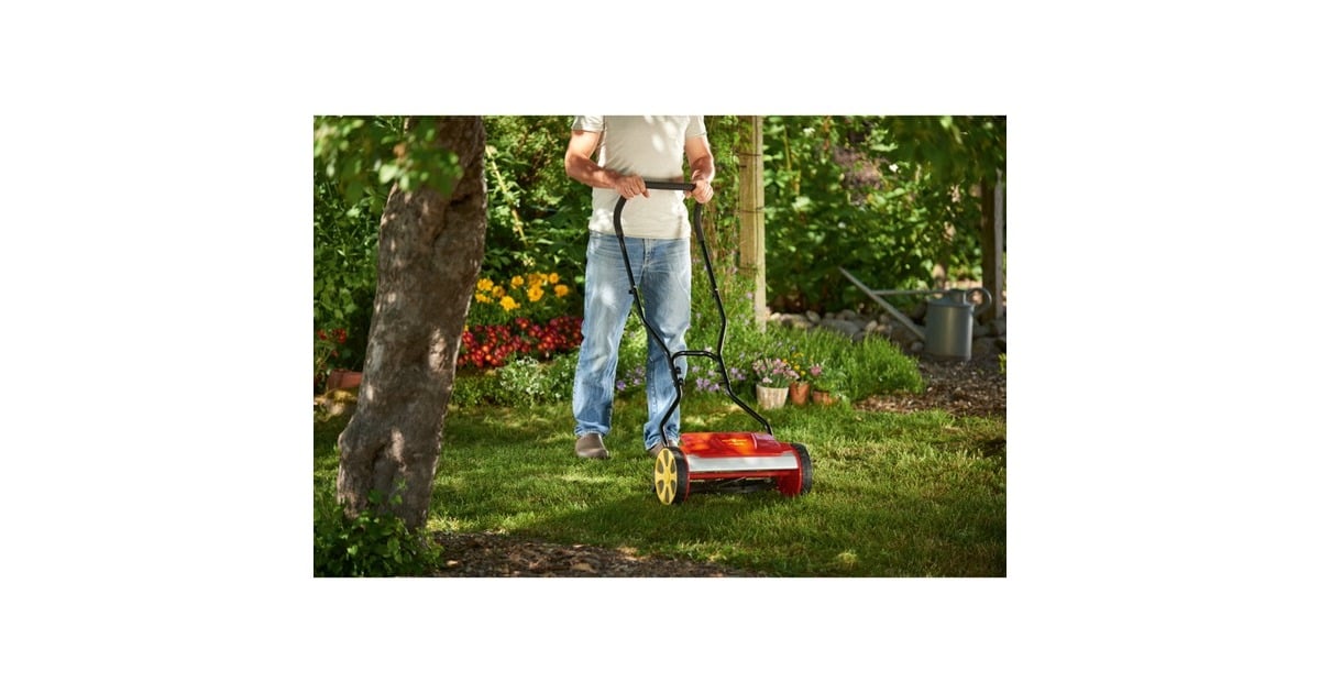 WOLF-Garten Handspindelmäher TT 380 DL rot/schwarz, 38cm