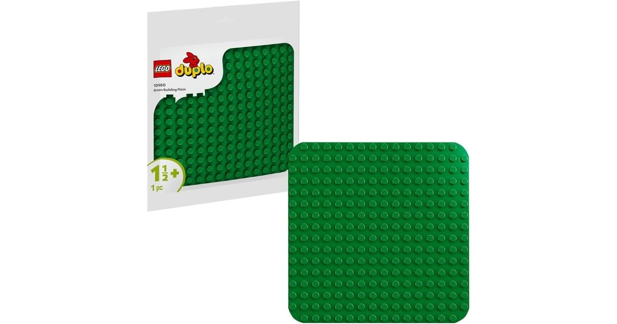 LEGO 10460 DUPLO Bauplatte in Grün, Konstruktionsspielzeug