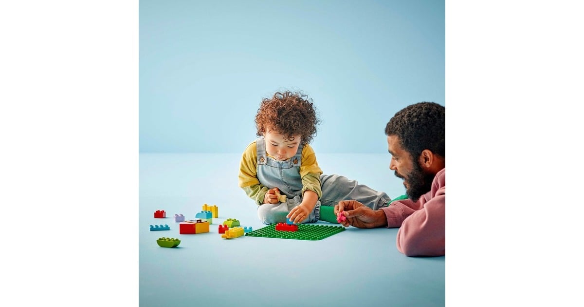 LEGO 10460 DUPLO Bauplatte in Grün, Konstruktionsspielzeug