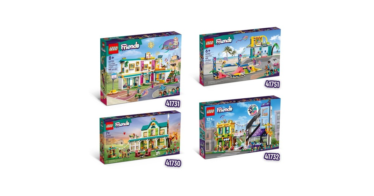 LEGO 41751 Friends Skatepark, Konstruktionsspielzeug