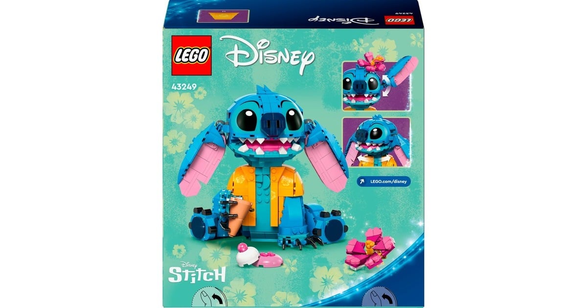 LEGO 43249 Disney Classic Stitch, Konstruktionsspielzeug