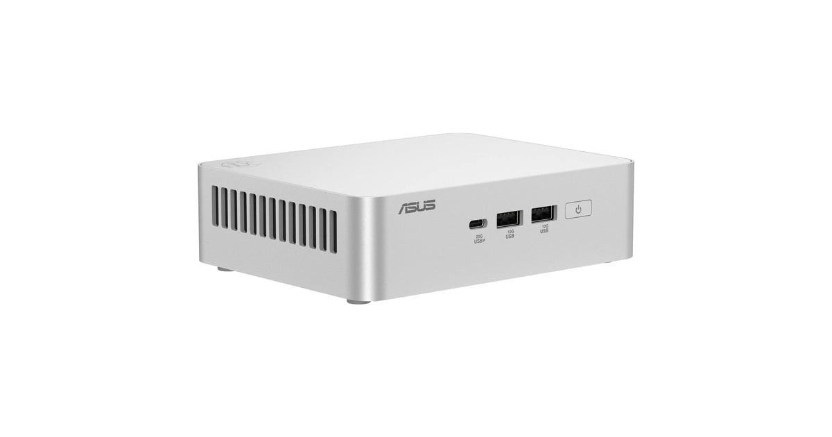 ASUS NUC 15 Pro Plus Kit RNUC15CRSU900002, Barebone weiß, ohne ...