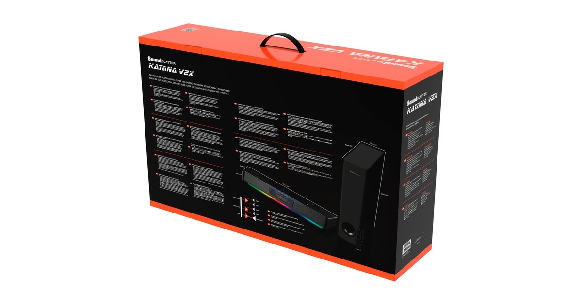Creative SB Katana V2X , Soundbar schwarz