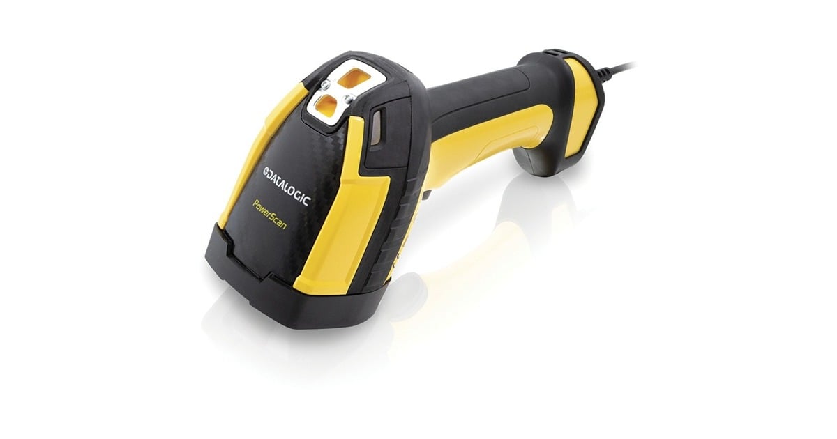 Datalogic PowerScan PD9630-SR, Barcode-Scanner schwarz/gelb, 2D, USB