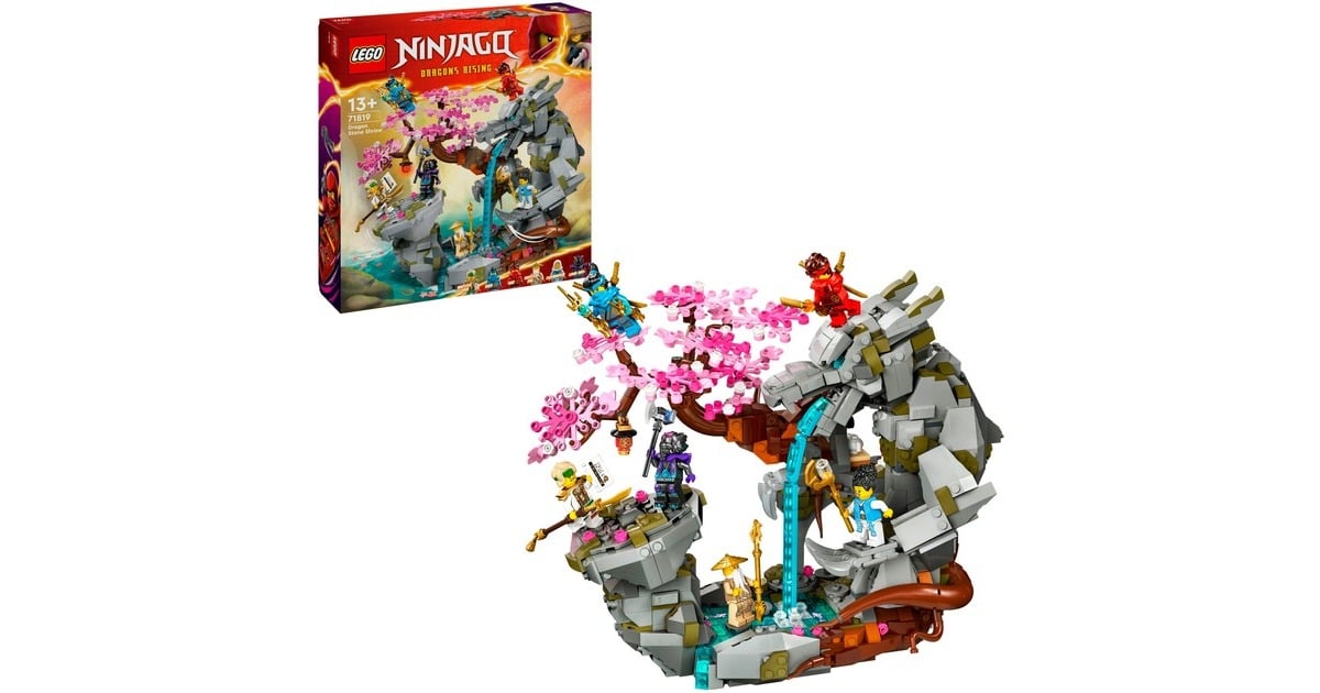 LEGO 71819 Ninjago Drachenstein-Tempel, Konstruktionsspielzeug