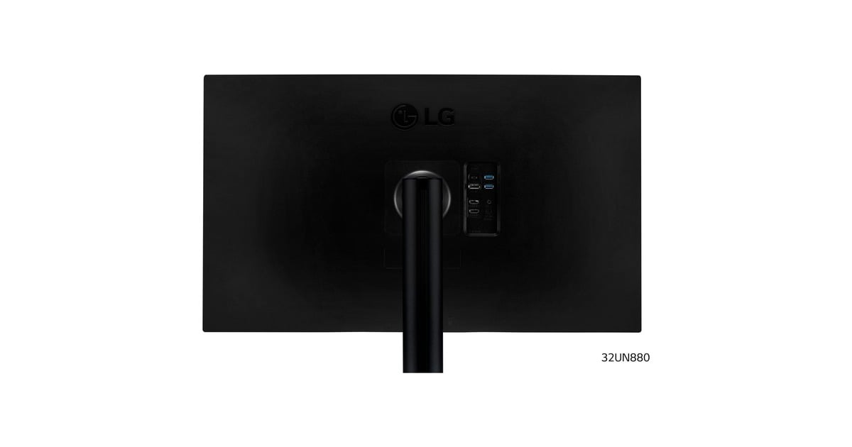 LG Ergo 32UN880K-B, LED-Monitor 80 cm (31.5 Zoll), schwarz, UltraHD/4K ...