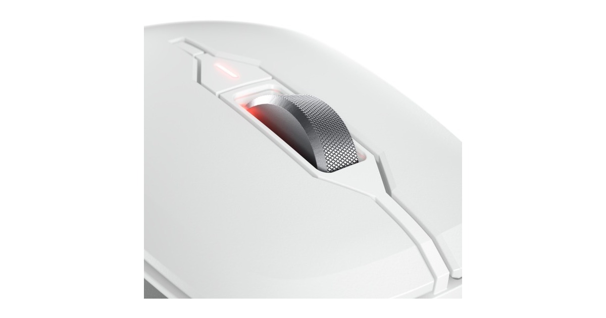 CHERRY STREAM MOUSE COMFORT, Maus weiß