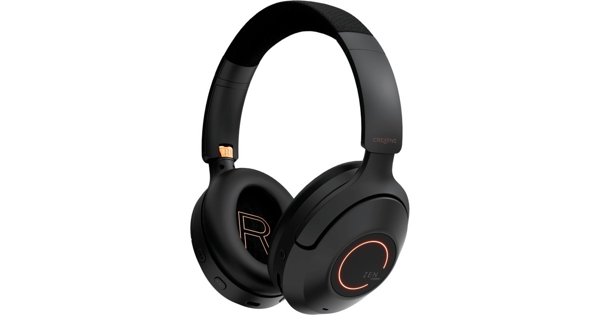 Creative Zen Hybrid Pro, Gaming-Headset schwarz, ANC, Bluetooth, USB-C
