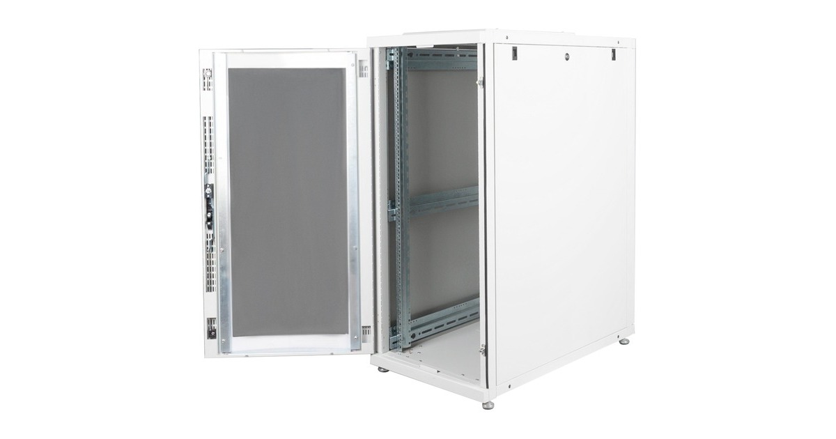 Digitus Serverschrank Unique Serie - 600x1000 mm (BxT), IT-Schrank grau ...