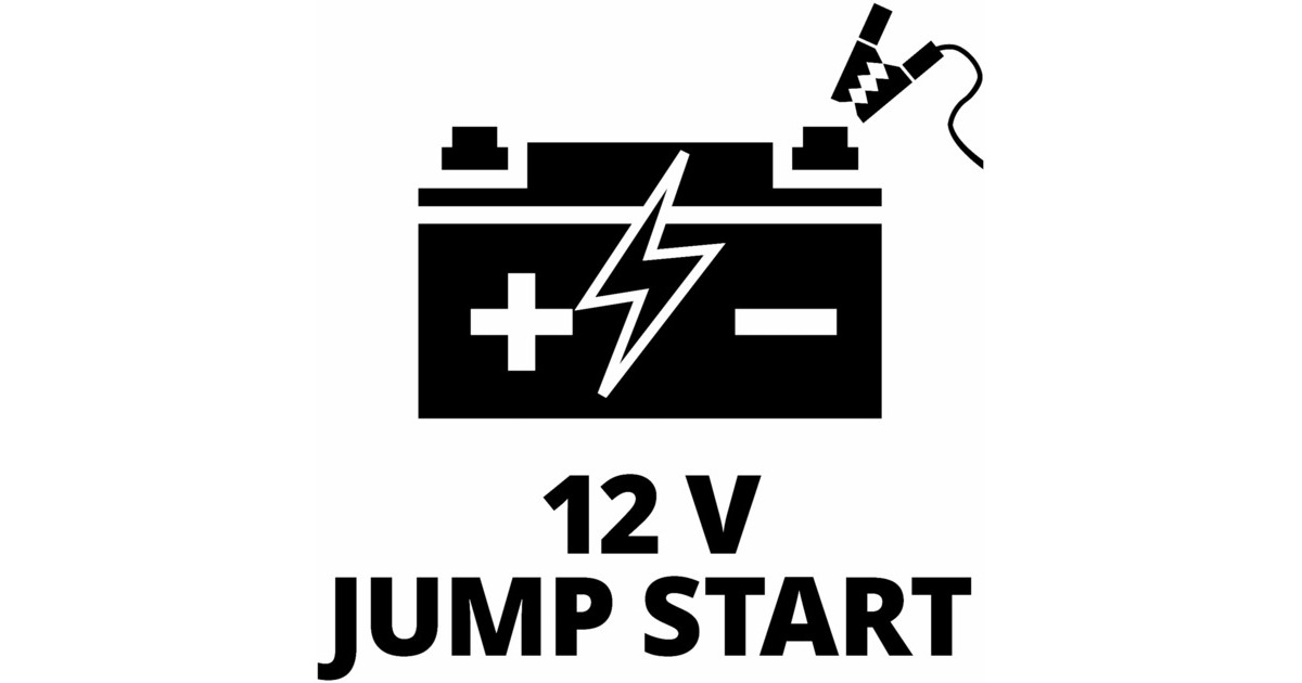 EINHELL Jump-Start Powerbank CE-JS 12/1 rot/schwarz, Starthilfe für ...