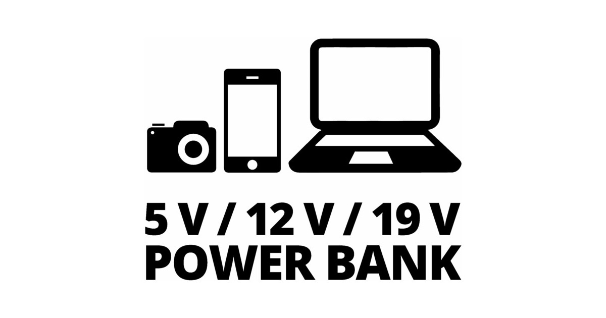 EINHELL Jump-Start Powerbank CE-JS 12/1 rot/schwarz, Starthilfe für ...