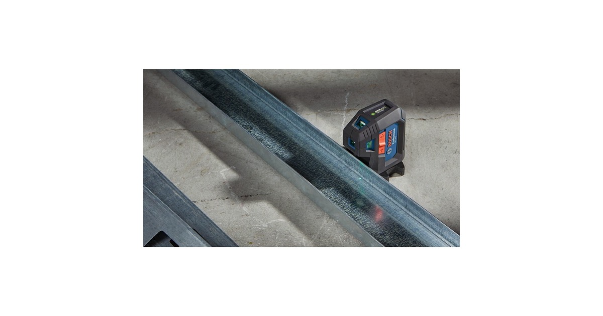 Bosch Professional Punktlaser GPL 5 G Professional blau/schwarz, grüne ...