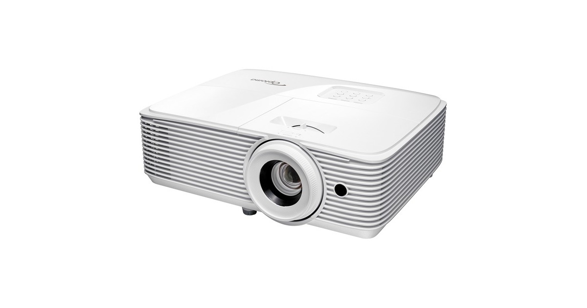 Optoma HD29x, DLP-Beamer weiß, FullHD, 4000 Lumen, 3D Ready