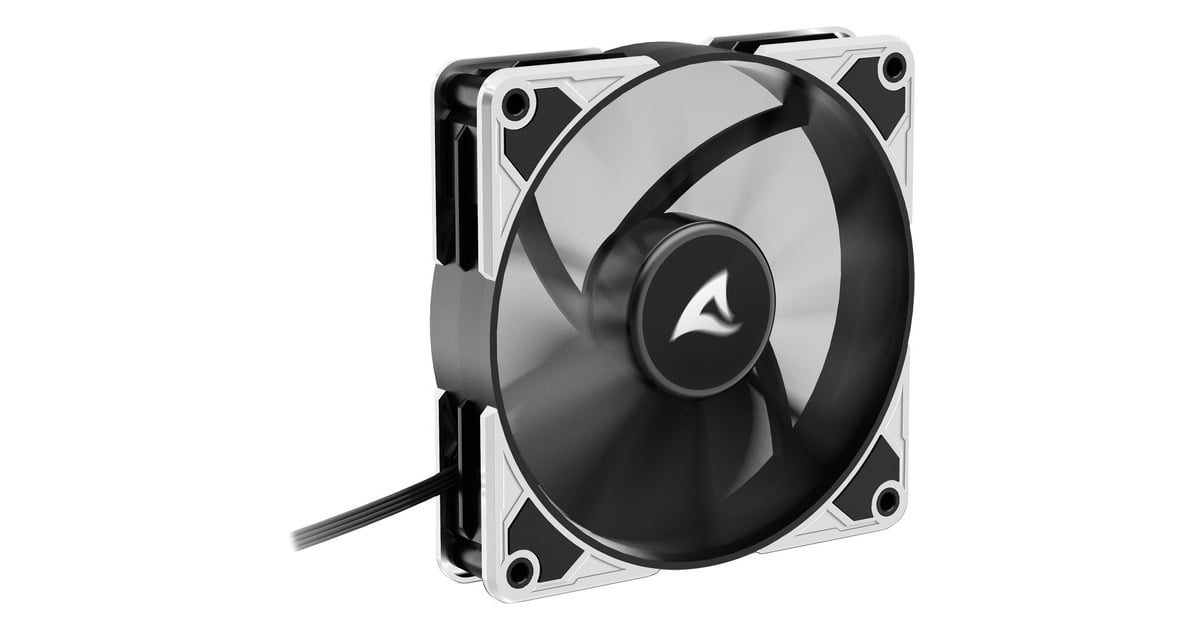 Sharkoon Sharkoon SilentStorm BW120 PWM Fan, Gehäuselüfter 120 mm