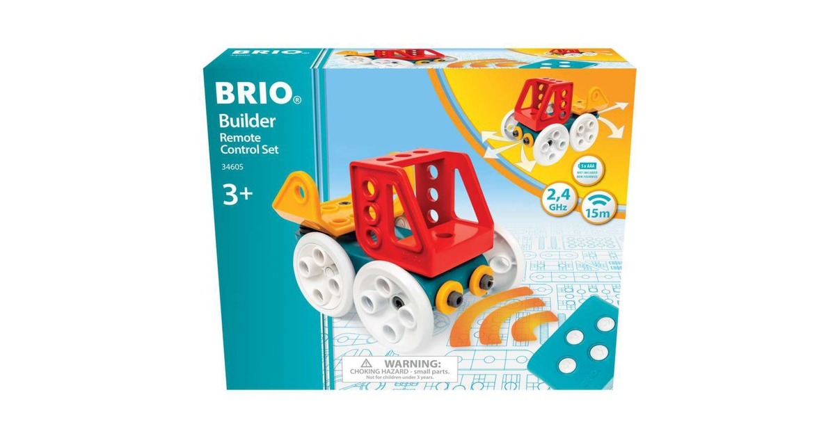 BRIO Builder Auto mit Fernsteuerung, Konstruktionsspielzeug