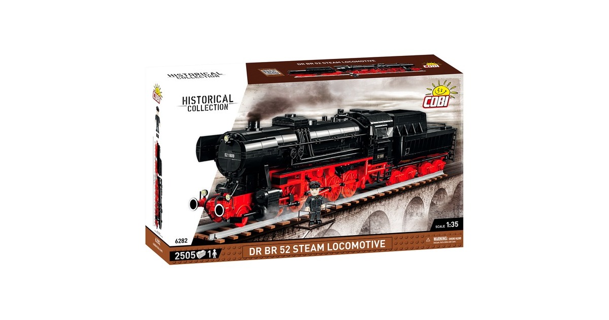 COBI DR BR Class 52 Steam Locomotive, Konstruktionsspielzeug Maßstab 1:35