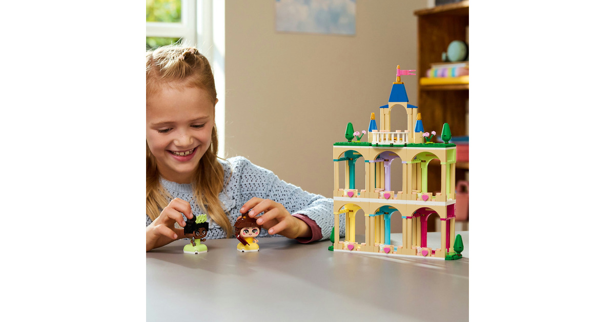 LEGO 43291 Disney Princess Die Mini-Prinzessinnen Belle und Tiana mit ...