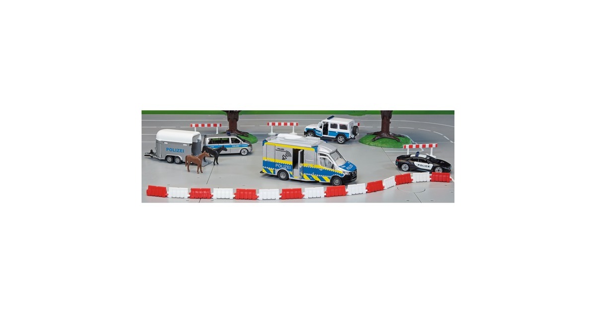 SIKU SUPER Mercedes-Benz Sprinter Polizei, Modellfahrzeug