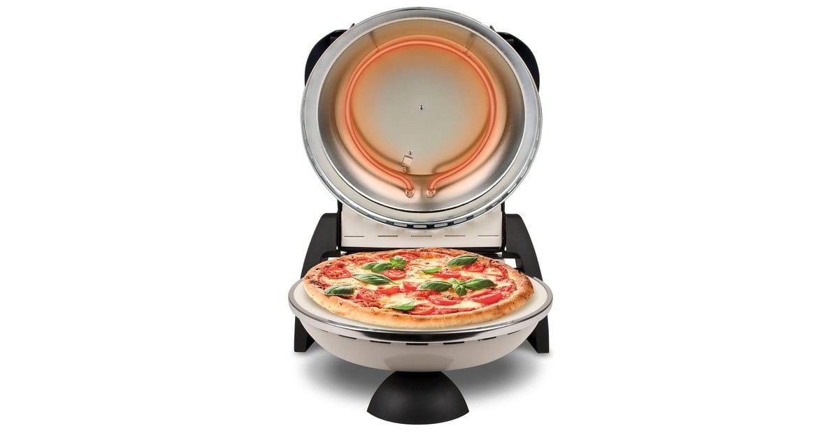 G3 Ferrari Delizia Pizzaofen G1000617 creme, 1.200 Watt, für Pizza Ø 31cm