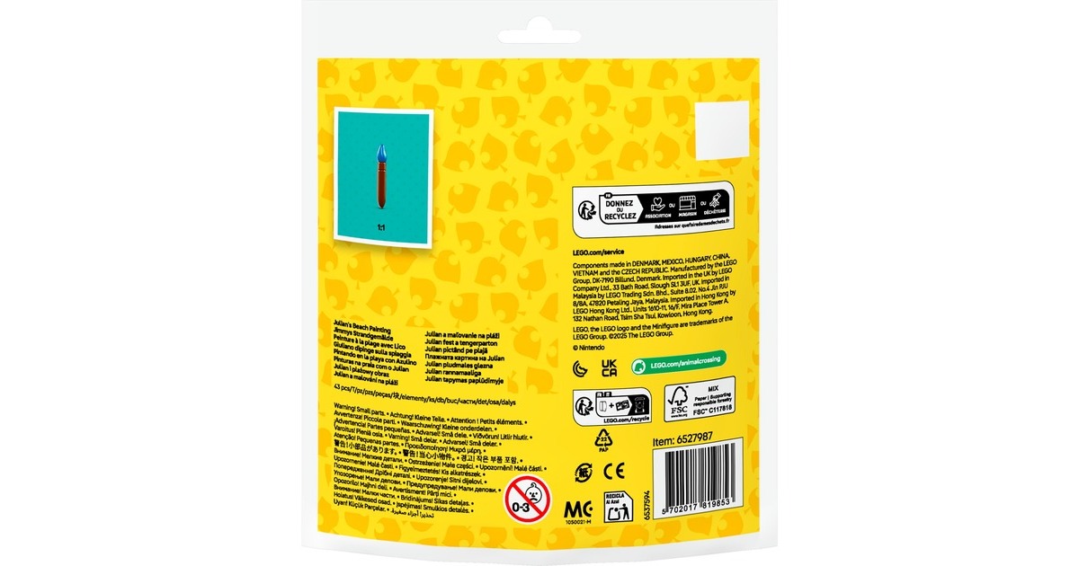 LEGO 30703 Animal Crossing Jimmys Strandgemälde, Konstruktionsspielzeug