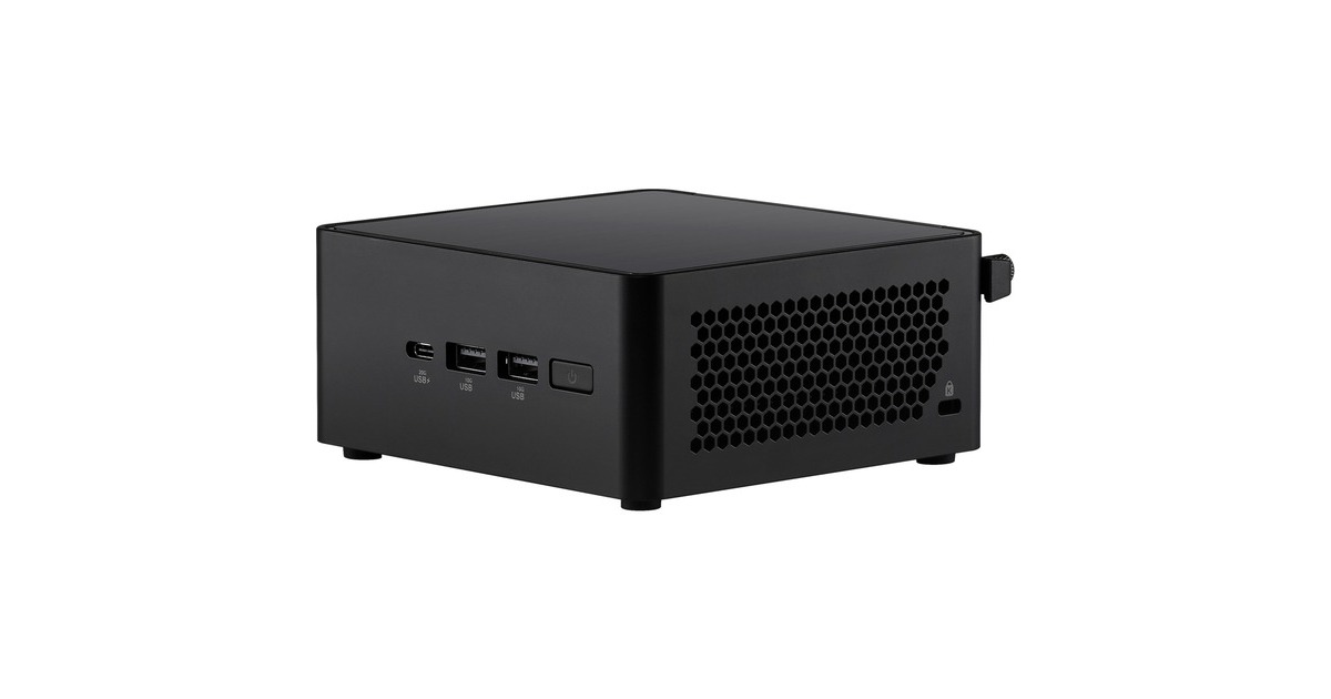 ASUS NUC 14 Pro Tall Kit RNUC14RVHU500002I, Barebone schwarz, ohne ...