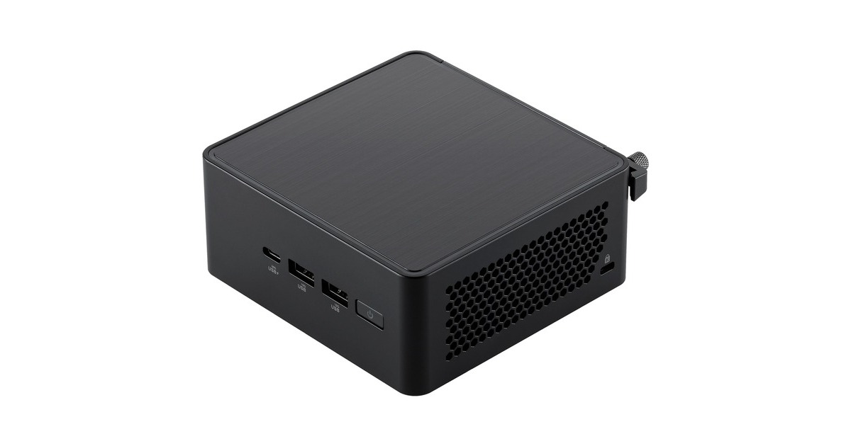ASUS NUC 14 Pro Tall Kit RNUC14RVHU500002I, Barebone schwarz, ohne ...