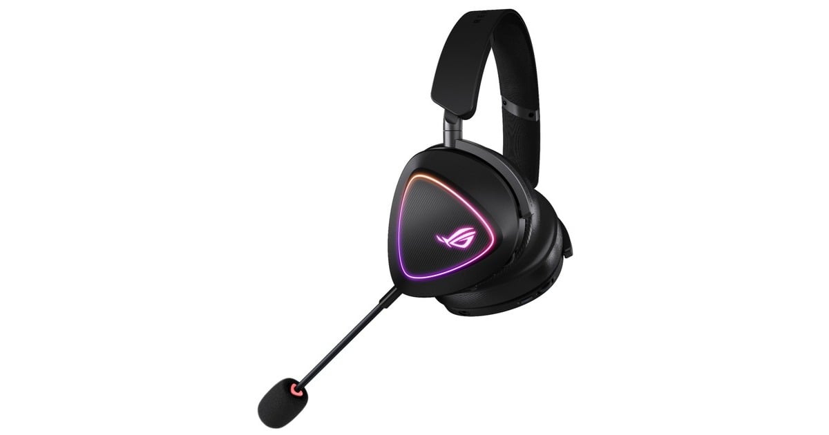 ASUS ROG Delta II, Gaming-Headset schwarz, WLAN, Bluetooth