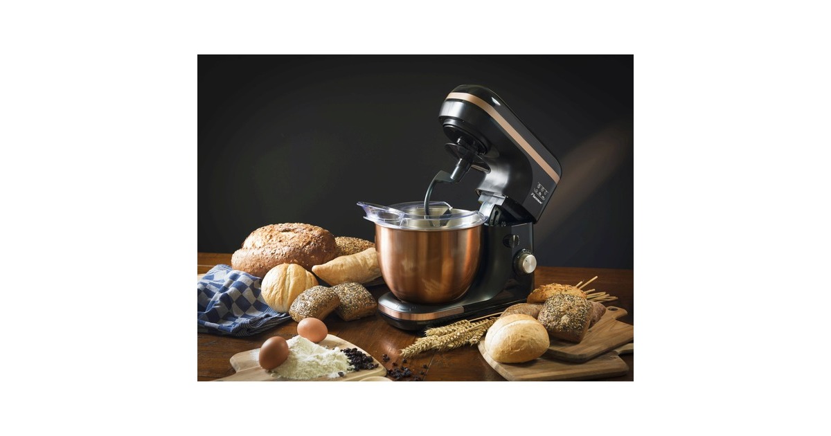 Bestron Copper Collection Küchenmaschine AKM900CO kupfer/schwarz, 1.000 ...