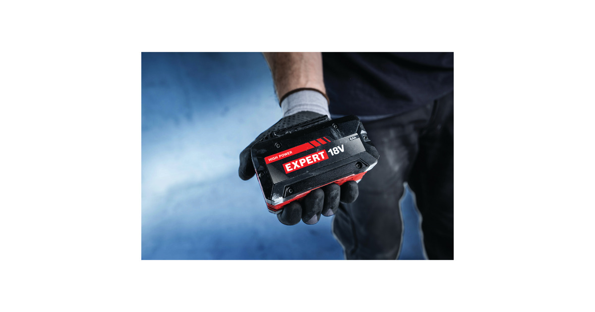 Bosch Professional Expert Starter-Set 18V, 2x EXBA 18V-80 + Ladegerät EXAL18V2-320 schwarz, 2x ...