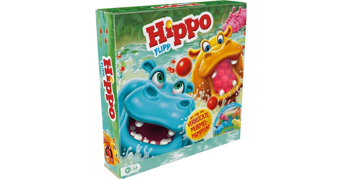 Hasbro Hasbro Hippo Flipp , Gesellschaftsspiel