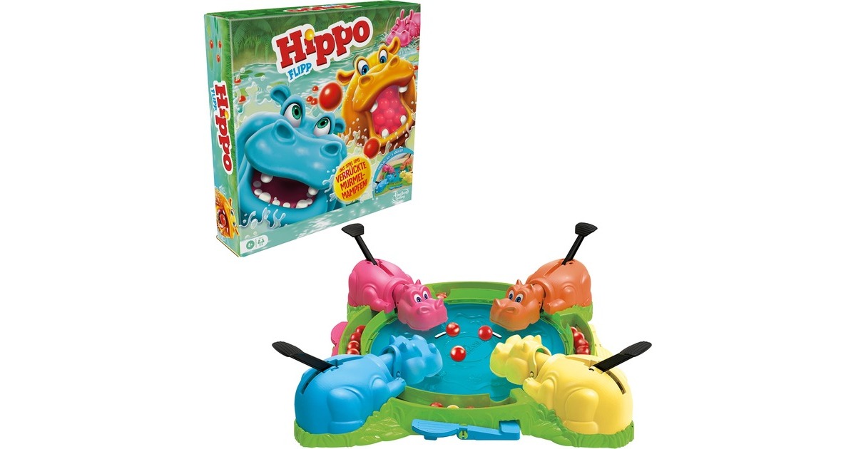 Hasbro Hasbro Hippo Flipp , Gesellschaftsspiel