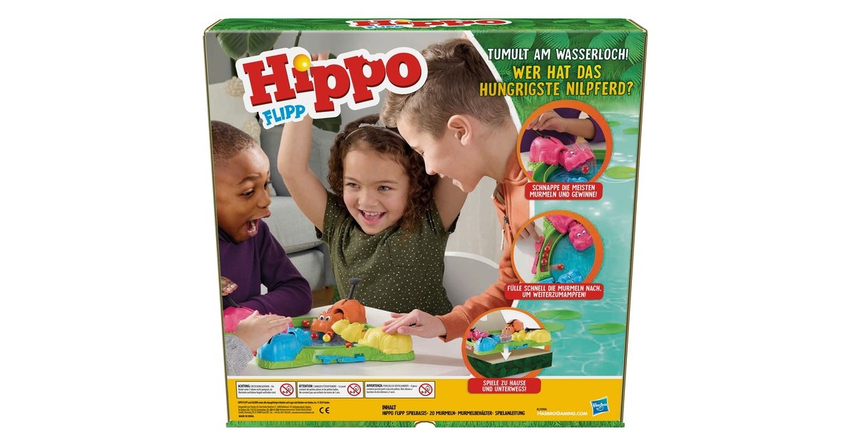 Hasbro Hasbro Hippo Flipp , Gesellschaftsspiel