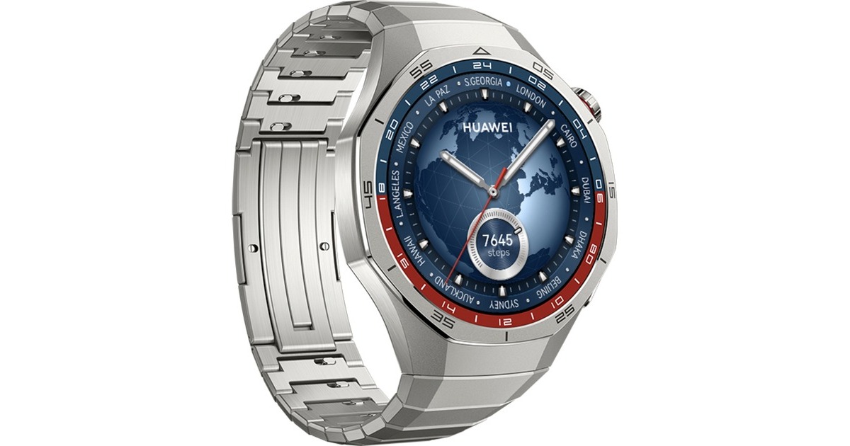 Huawei Watch GT5 PRO 46mm (Vili-B29M), Smartwatch grau, Gehäuse aus ... Huawei Watch GT5 PRO 46mm (Vili-B29M), Smartwatch grau, Gehäuse aus ...