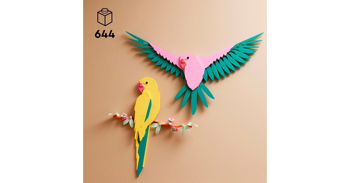 LEGO 31211 Art Die Fauna Kollektion - Aras, Konstruktionsspielzeug Outlet