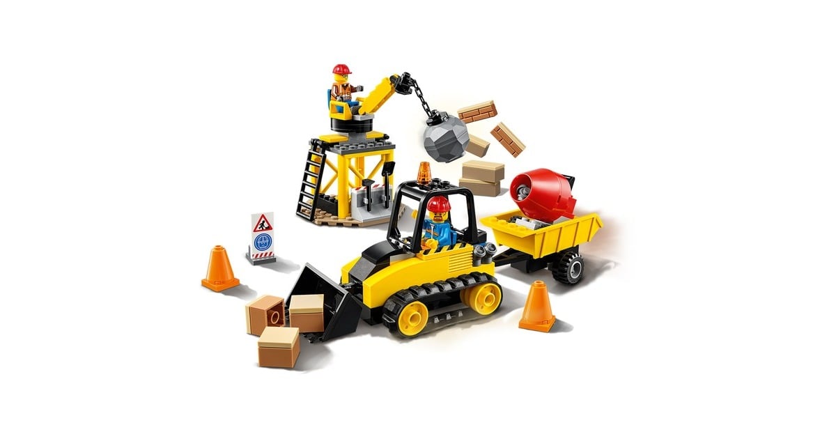 LEGO 60252 City Bagger auf der Baustelle, Konstruktionsspielzeug