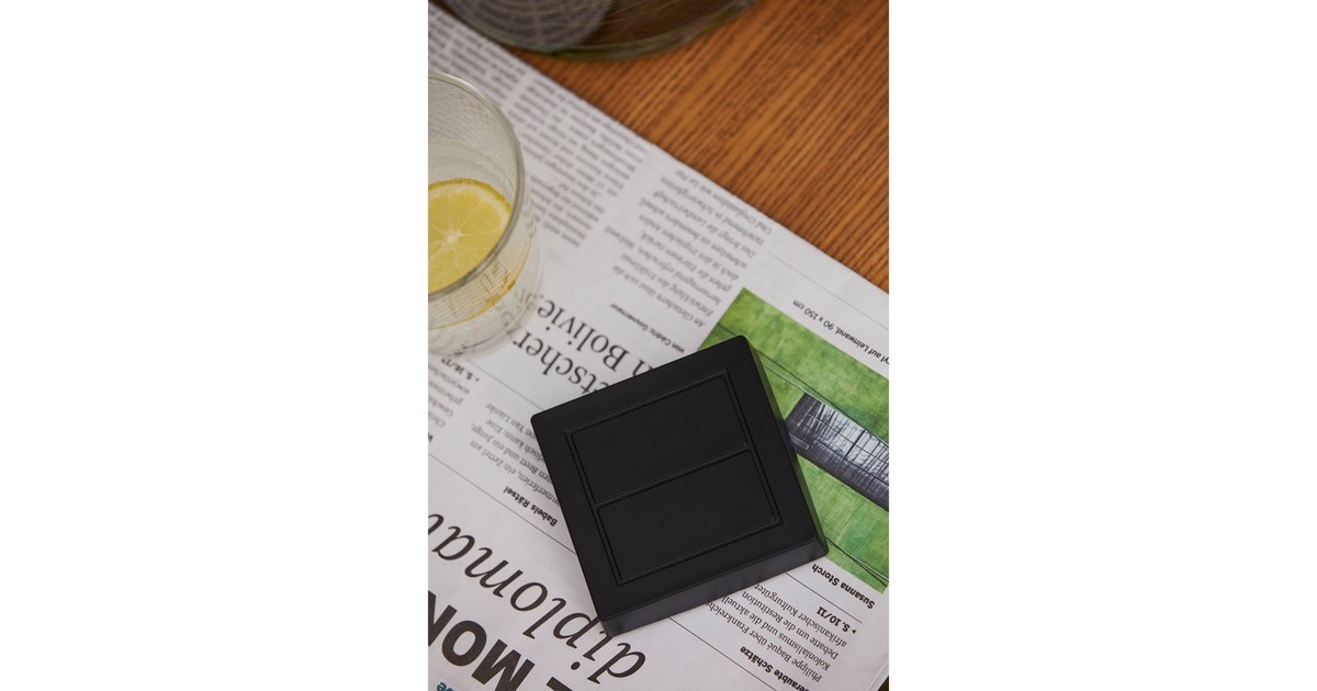 Senic Friends of Hue Outdoor Switch, Taster schwarz