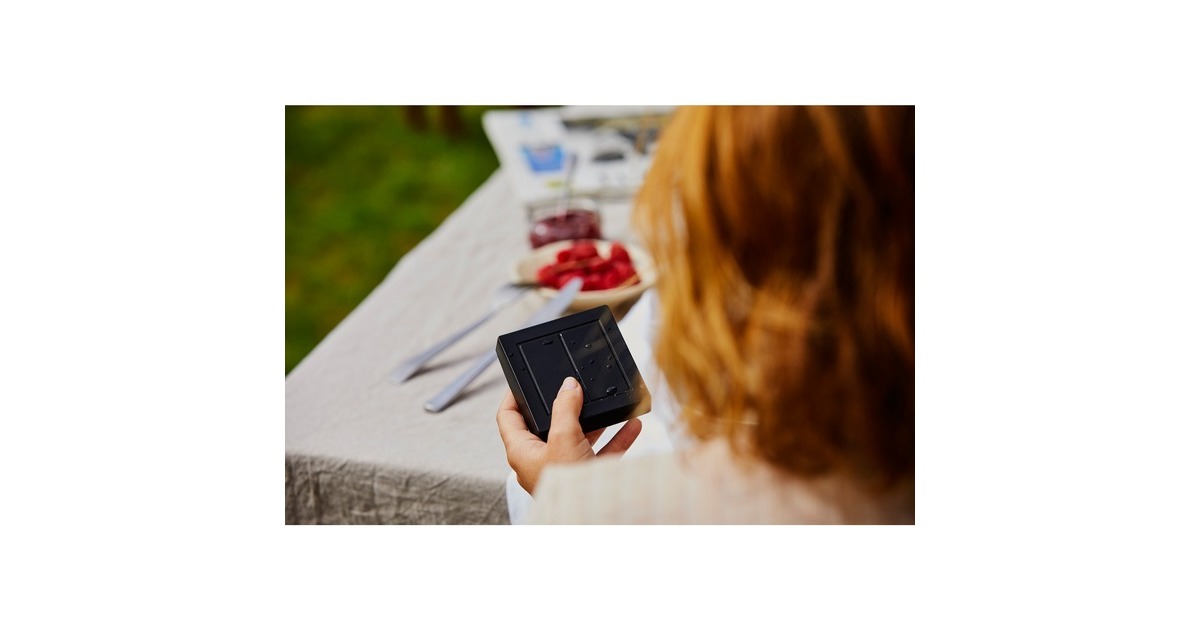 Senic Friends of Hue Outdoor Switch, Taster schwarz