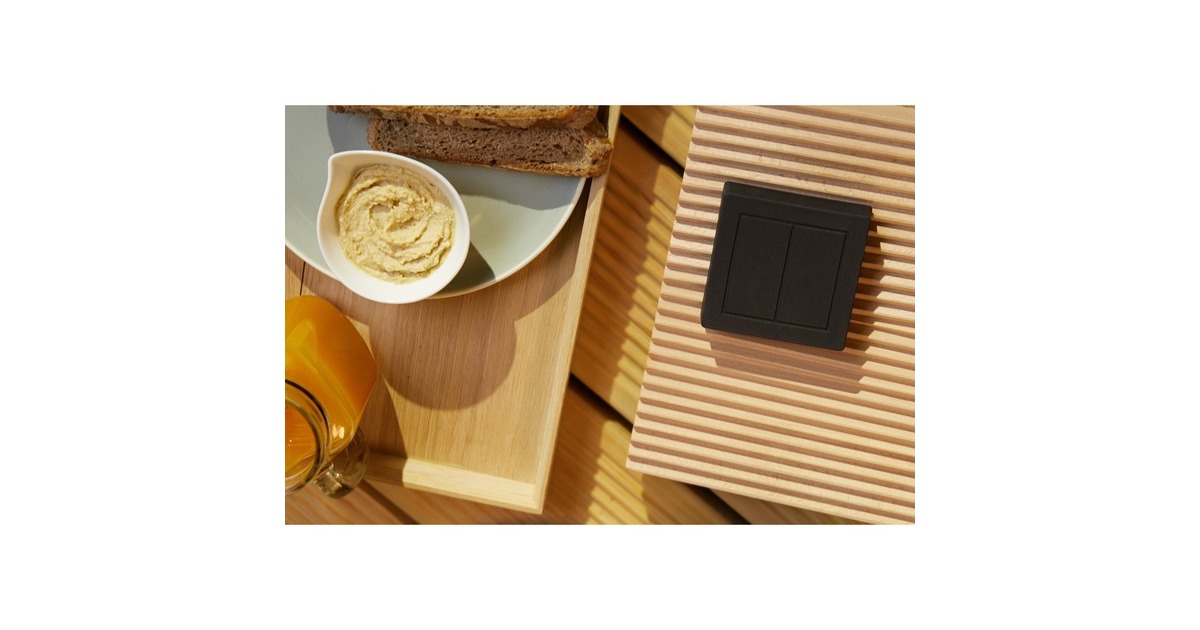 Senic Friends of Hue Outdoor Switch, Taster schwarz