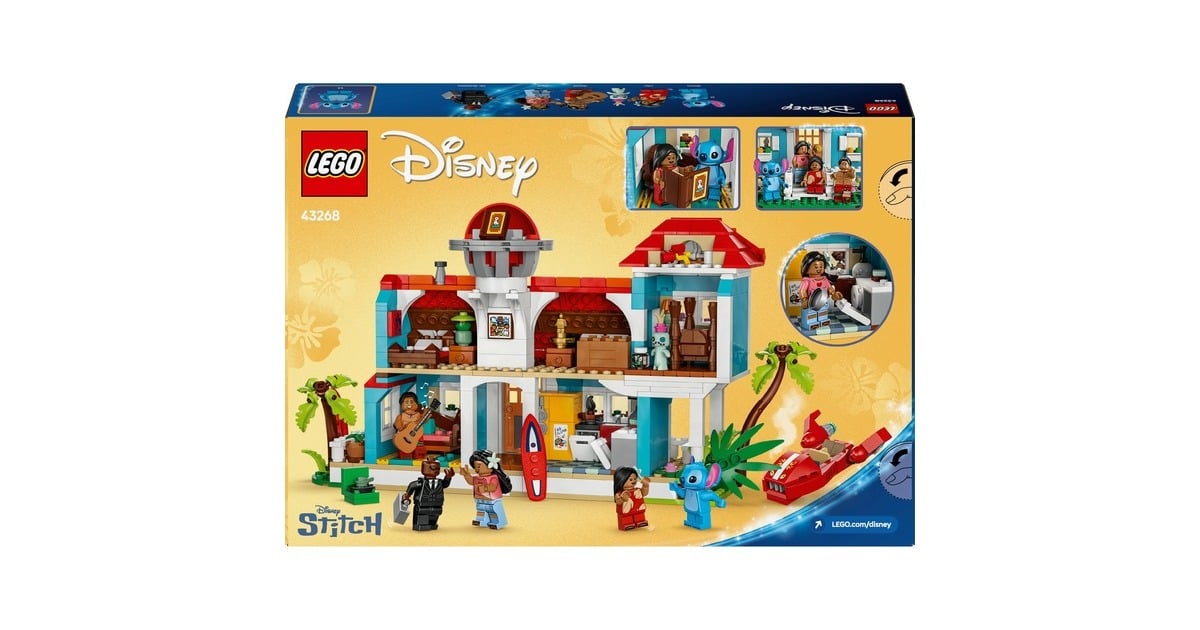 LEGO 43268 Disney Classic Das Strandhaus aus „Lilo und Stitch ...