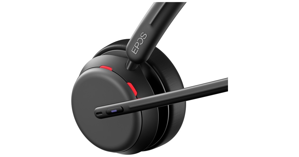 EPOS IMPACT 1061T ANC, Headset Stereo, Kopfbügel, Bluetooth, Ladestation