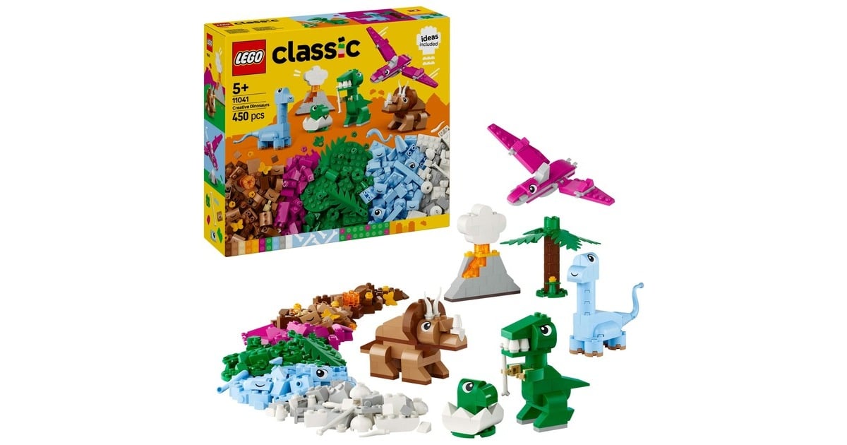 LEGO 11041 Classic Kreative Dinosaurier, Konstruktionsspielzeug